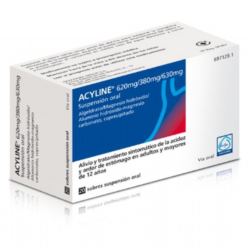 Acyline 20 Sobres Suspension Oral 10 Ml — Farmacia Cirici
