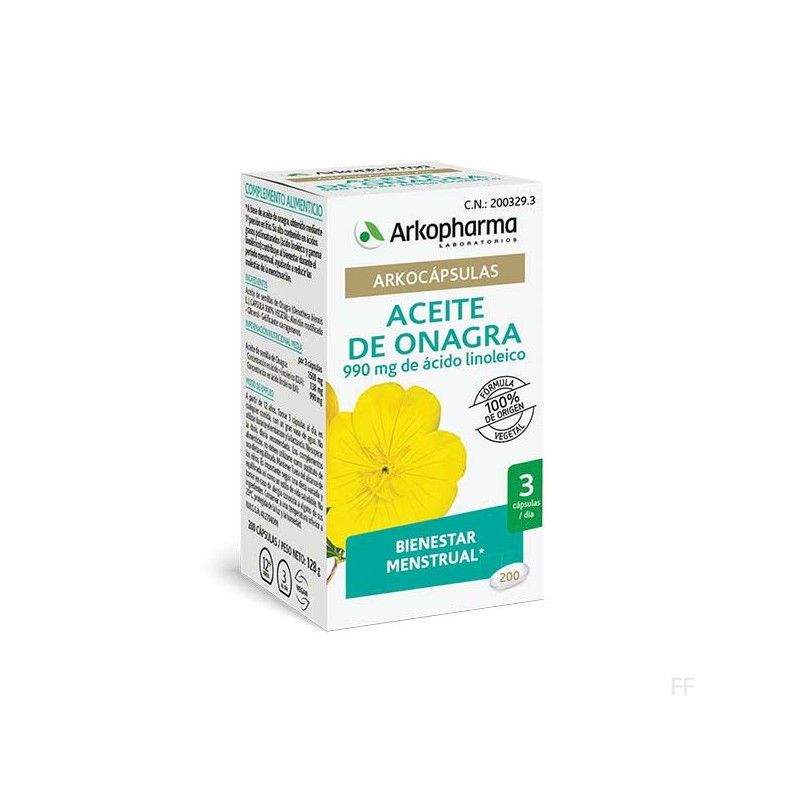 Arkocápsulas Aceite Onagra 100 Perlas — Farmacia Cirici