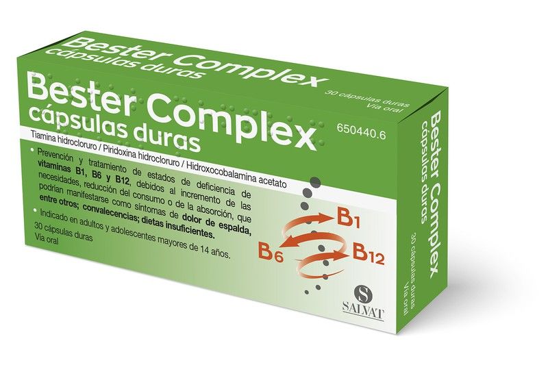 Bester Complex 30 Capsulas — Farmacia Cirici