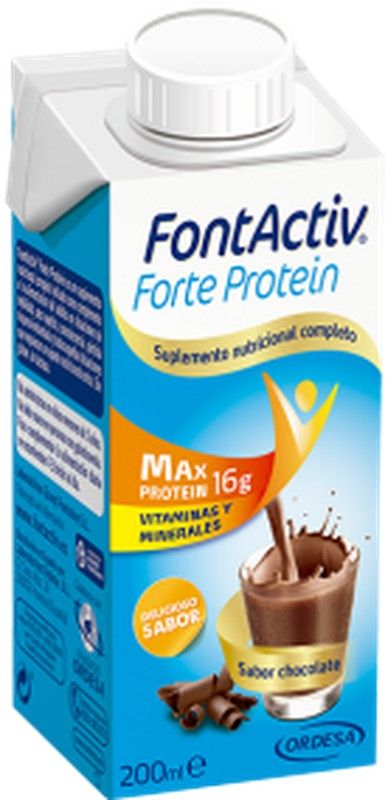 FontActiv Forte Protein Chocolate 3x200 ml — Farmacia Cirici