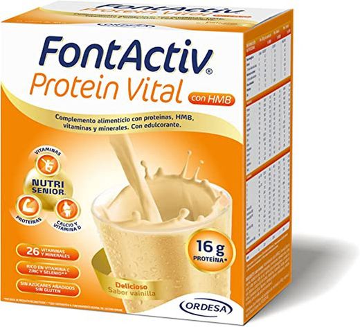 Fontactiv Protein Vital Vainilla 14 Sobres 30g — Farmacia Cirici