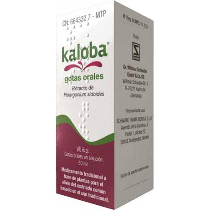 Kaloba 820 Mg/Ml Gotas Orales Solucion 50 Ml — Farmacia Cirici