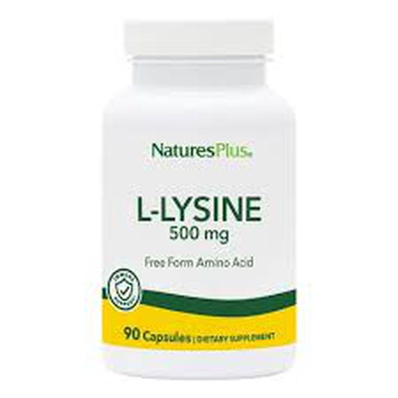 Nature's Plus L-Lysine 500 mg 90 cápsulas — Farmacia Cirici