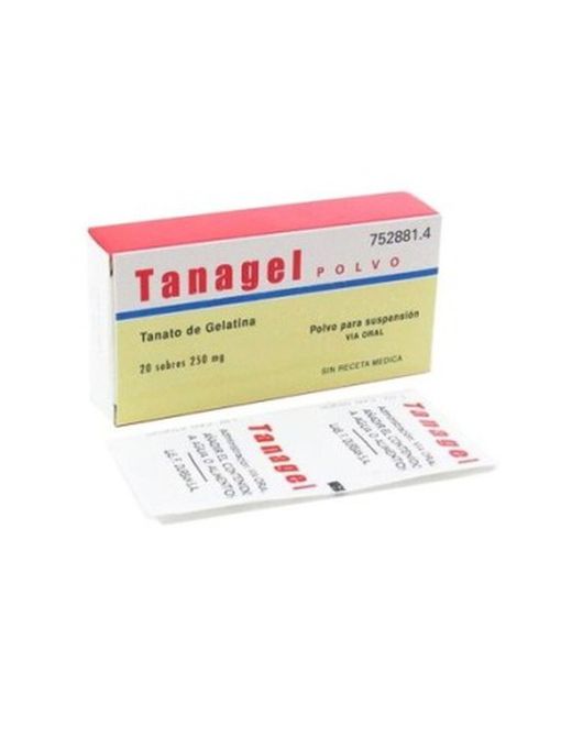 Tanagel Polvo 250 Mg 20 Sobres — Farmacia Cirici